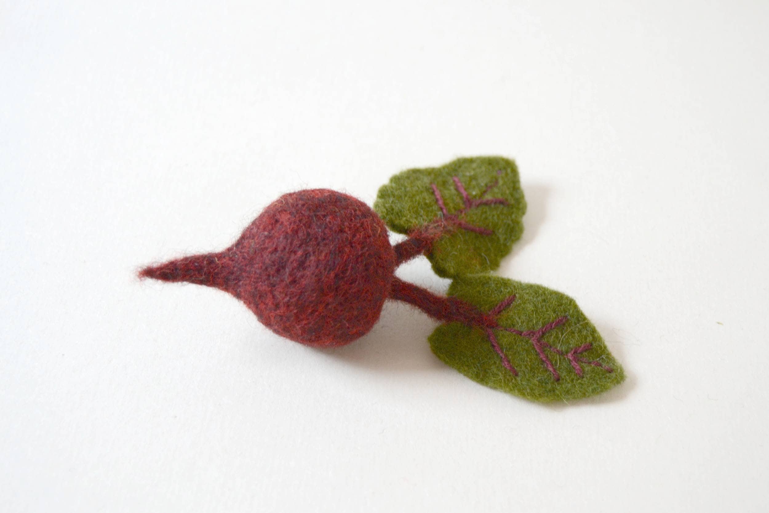 Felted Beetroot Great Vegetable for Kids Play Kitchens Table, Pretend ...