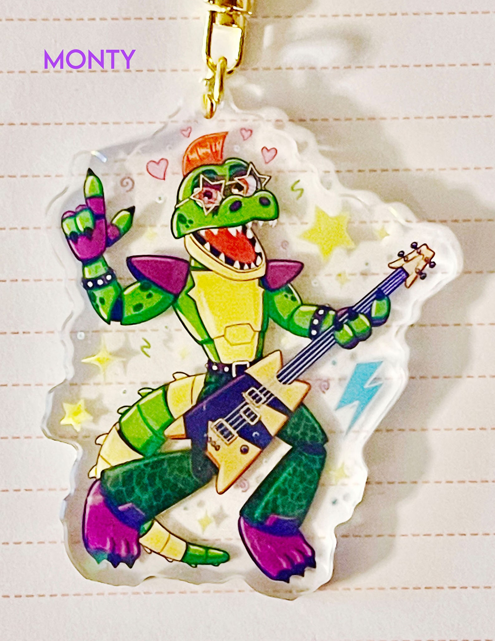 FNAF Acrylic Keychains Holographic Keychains Five Nights at - Etsy