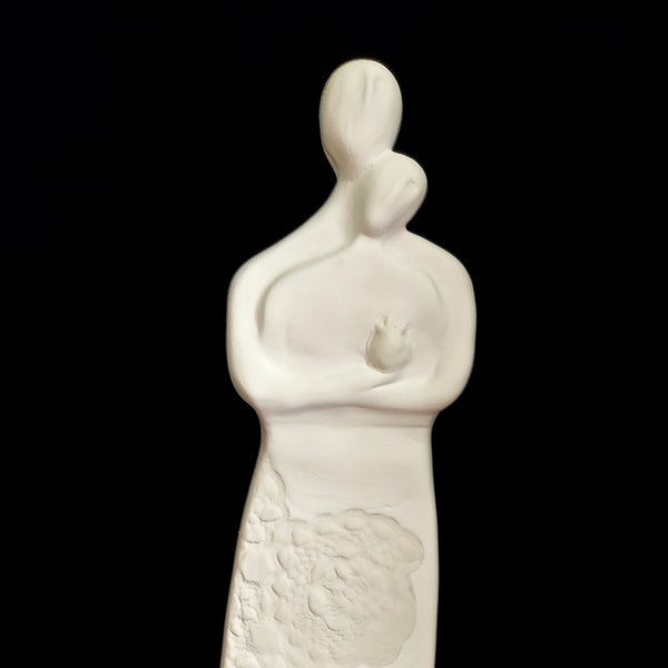 Embracing Couple Sculpture - Etsy