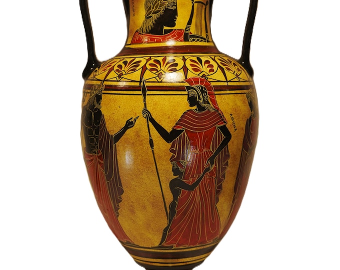 A Handmade and Handpainted Greek Museum Replica Vase - Etsy Canada
