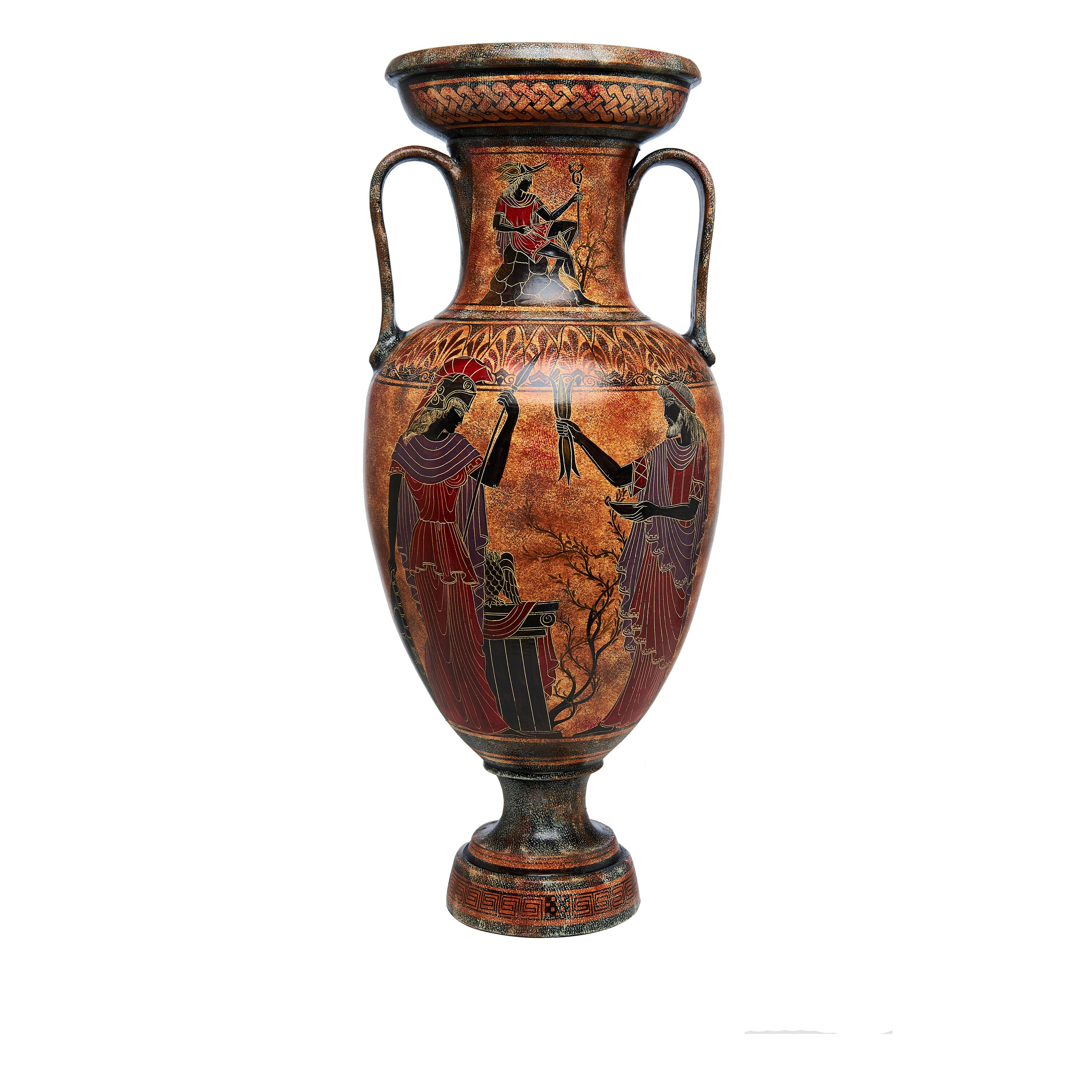 Handmade Patina Amphora, Ancient Greek Mythology Replica - Etsy