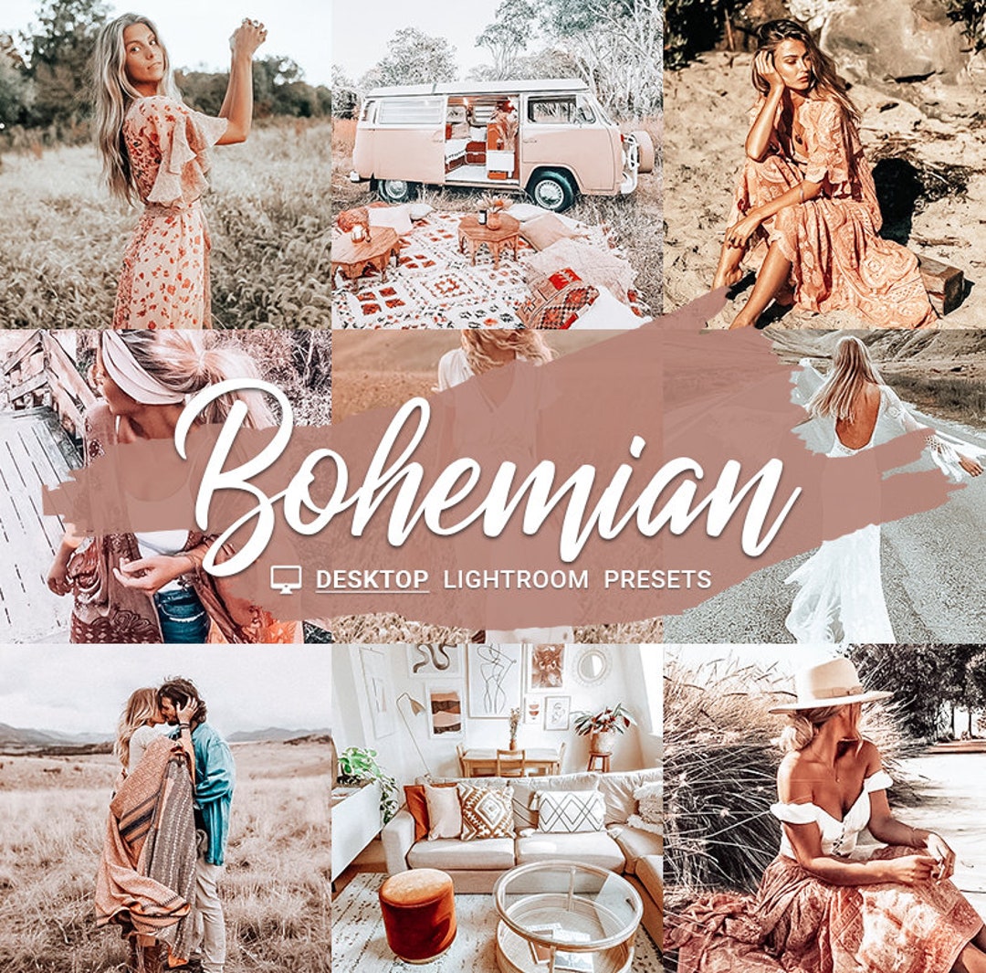BOHEMIAN PRESETS - Bohemian Desktop Preset - Instagram Photo Filter ...