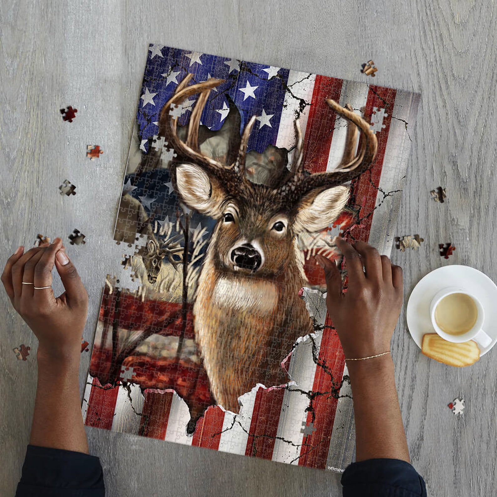 American Deer Jigsaw Puzzle Pn183pz 500 1000 pieces Puzzle | Etsy