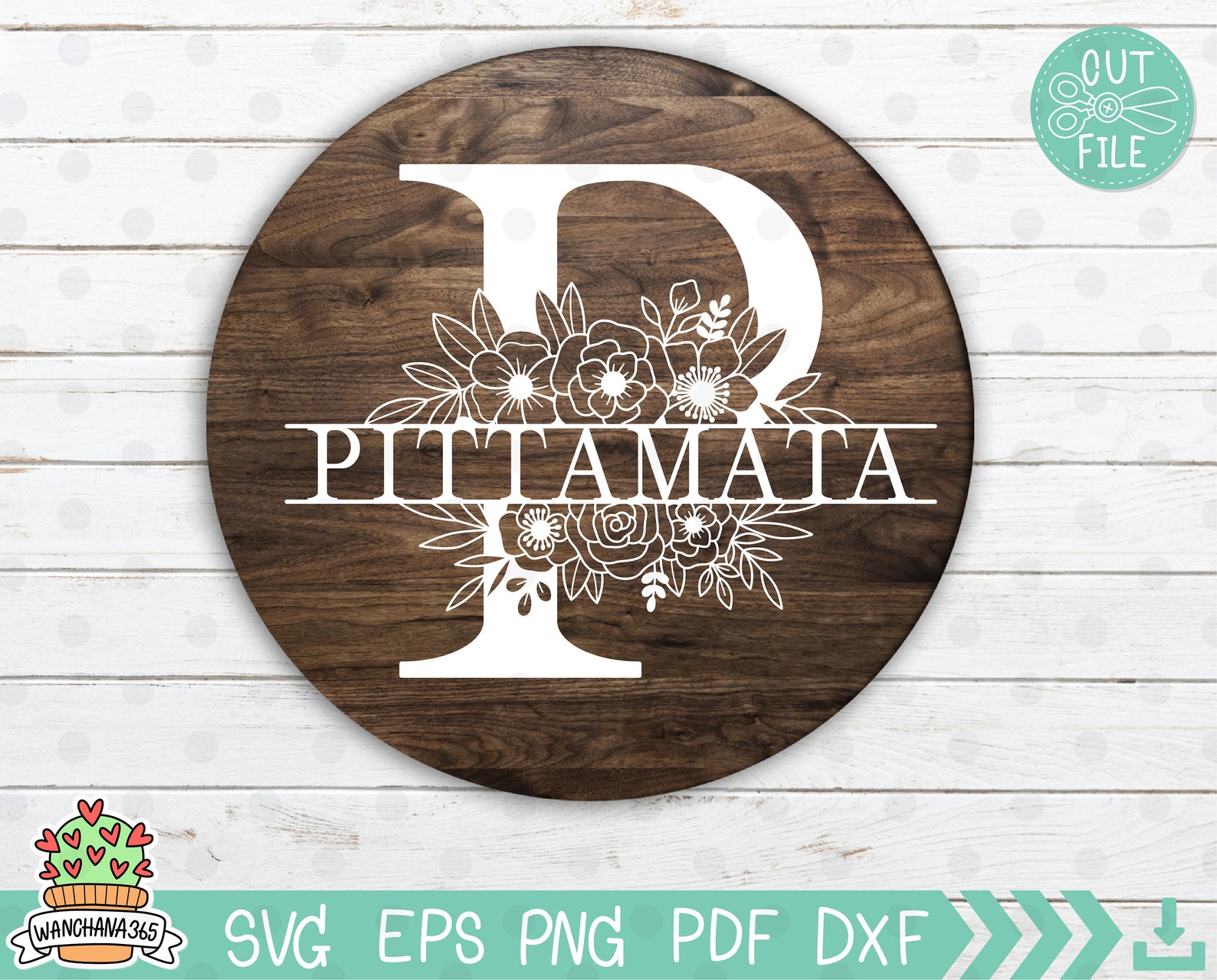 Split Monogram Letters A-Z Instant Digital Download Svg - Etsy