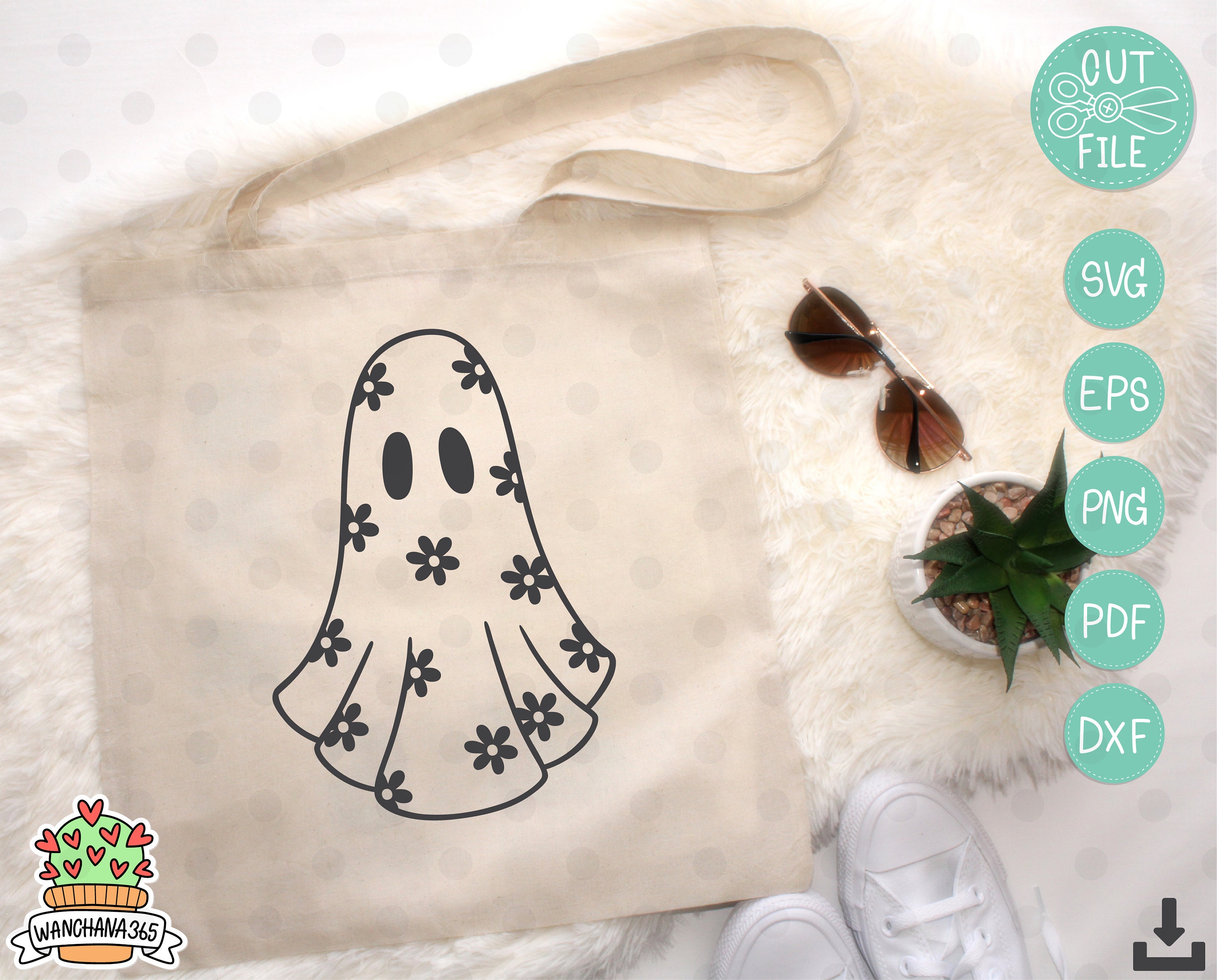 Daisy Cute Ghost Girl Svg Halloween Babe Svg Halloween - Etsy