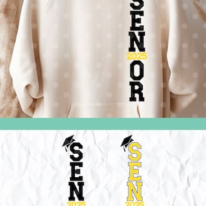 Senior 2025 Vertical Svg Cricut, 2025 Senior Split Svg, 2025 Senior Svg ...