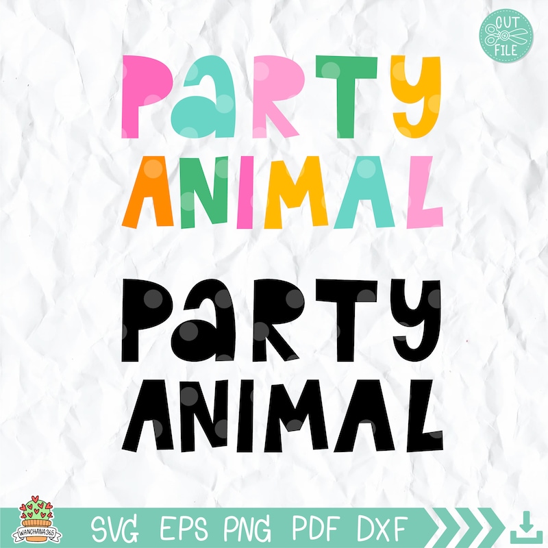 1 Party Animal Shirt - Etsy