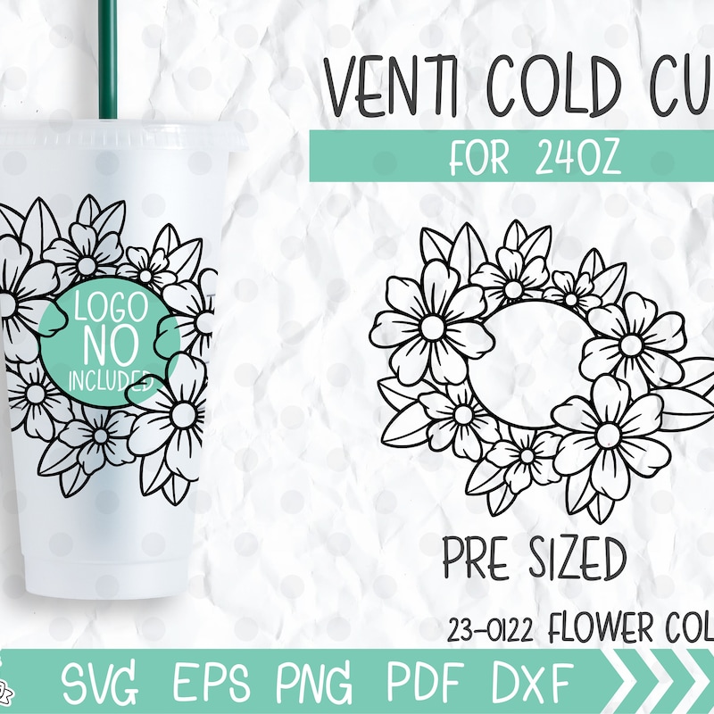 Cold Cup Wrap Flowers - Etsy