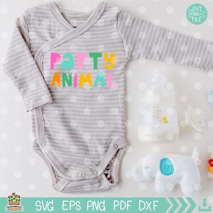 Party Animal Birthday Svg, Animals Birthday Png, Newborn Svg, Party ...