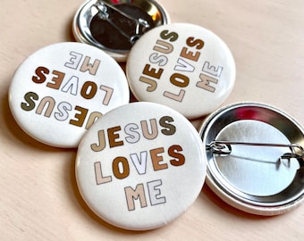 Christian Button I HEART Jesus I Love Jesus Pin Christian Pin - Etsy