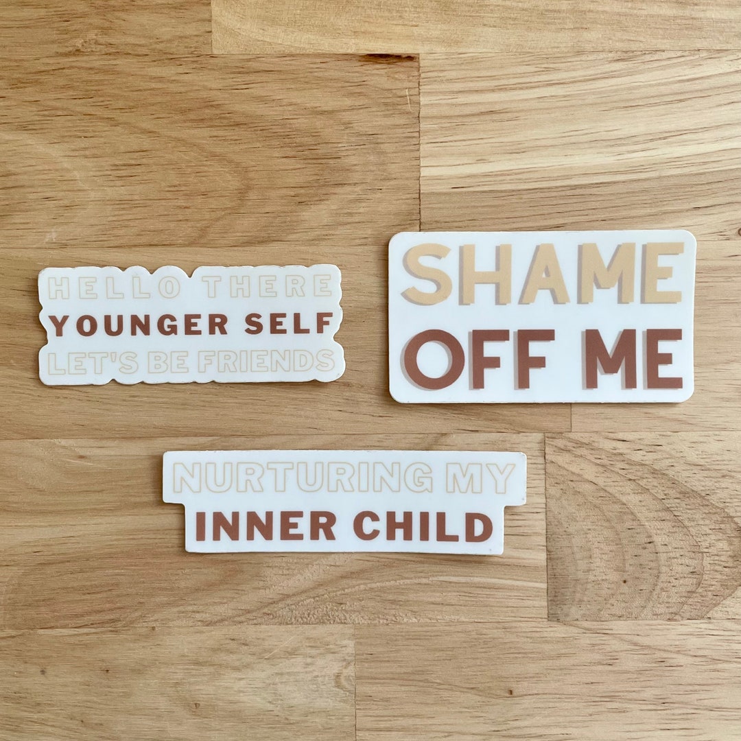 Inner Child Sticker Pack / VINYL STICKER / Mental Health Stickers ...