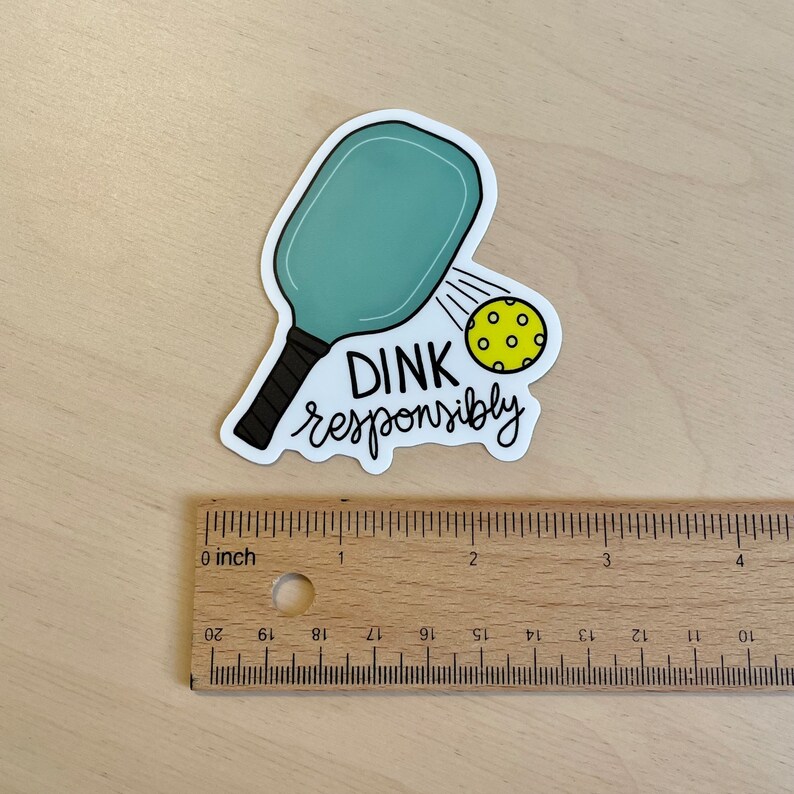 Pickleball Sticker Pack / VINYL STICKER / Pickle Ball Stickers - Etsy