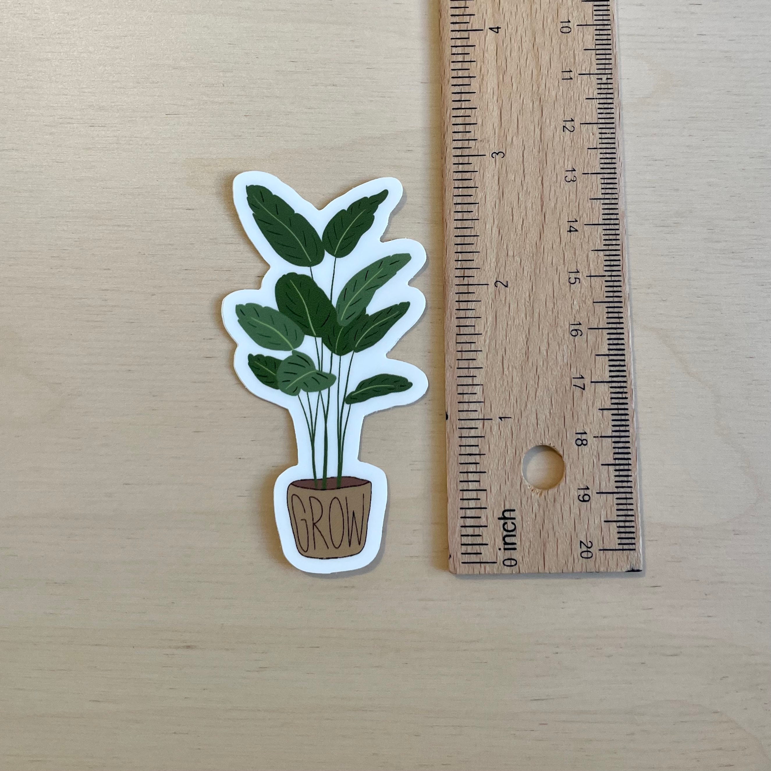Growth Sticker Pack / VINYL STICKER / Succulent Stickers / - Etsy