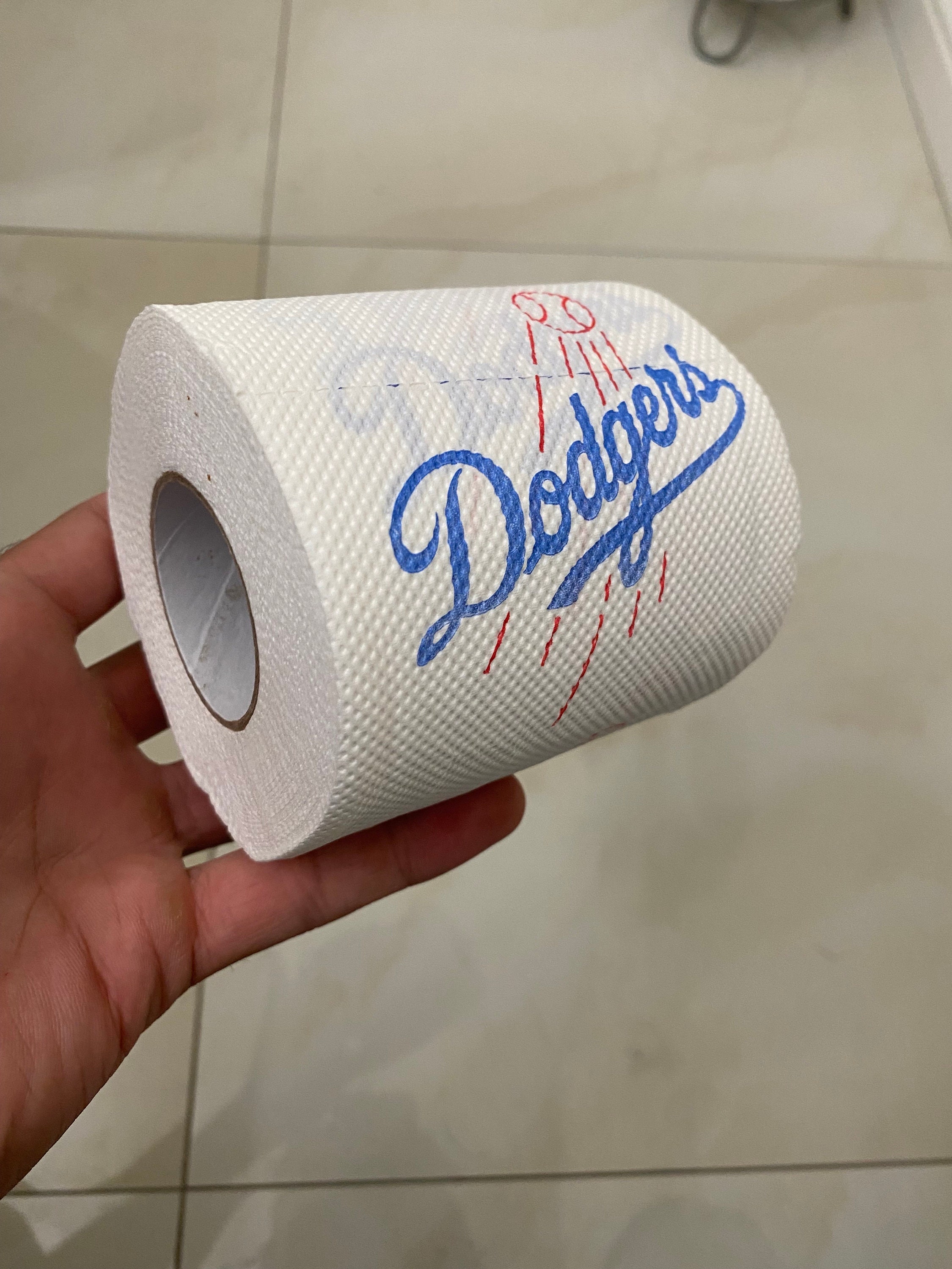 Los Angeles Dodger Toilet Paper - Etsy