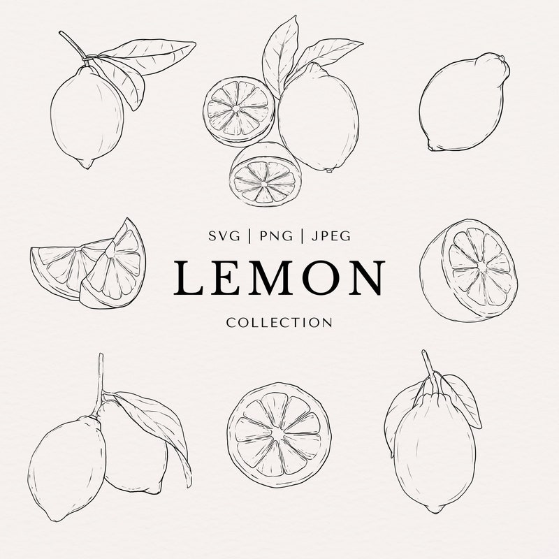 Lemon Art - Etsy