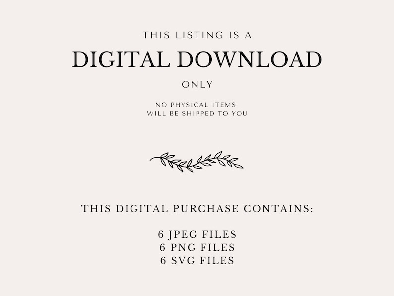 Floral Line Clip Art Set | Minimal Abstract Line Art | Fine Line | SVG ...