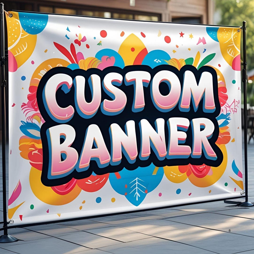 Custom Vinyl Banner, Banner Printing, Event Banner, Waterproof Banner ...