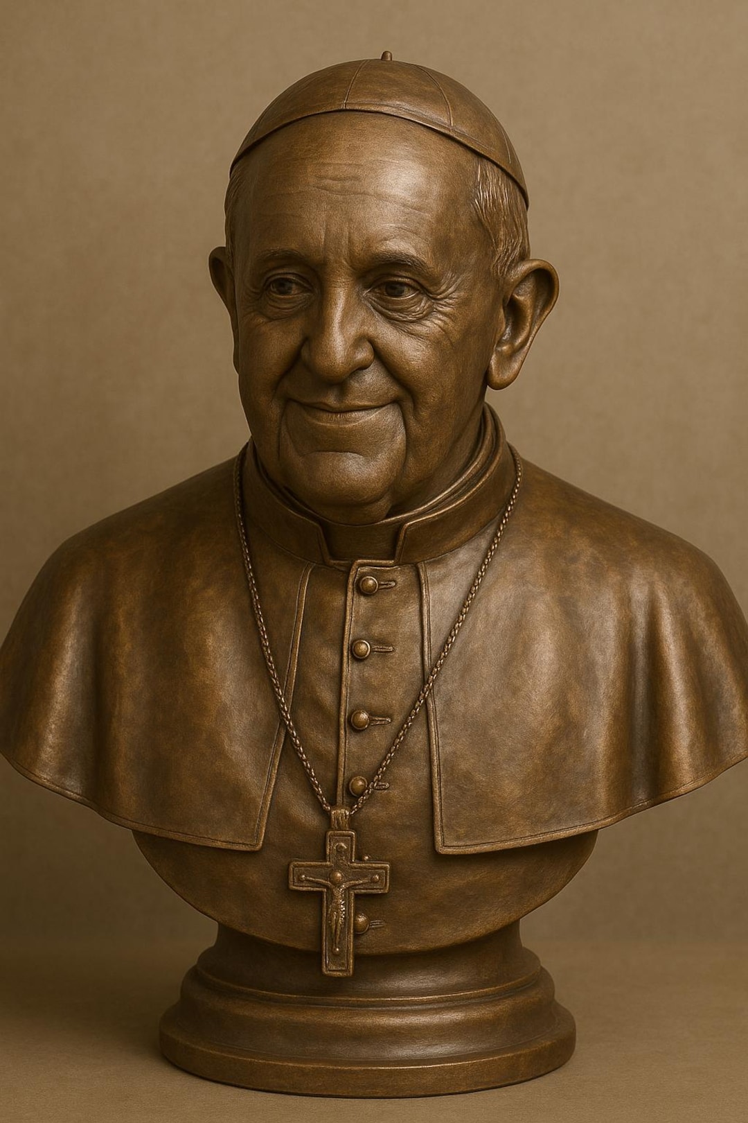 Pope Francis Sculpture / Pope Francis Bust/ Pope Francis Statue / Pope ...