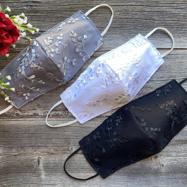 Bridal Lace Mask - Etsy