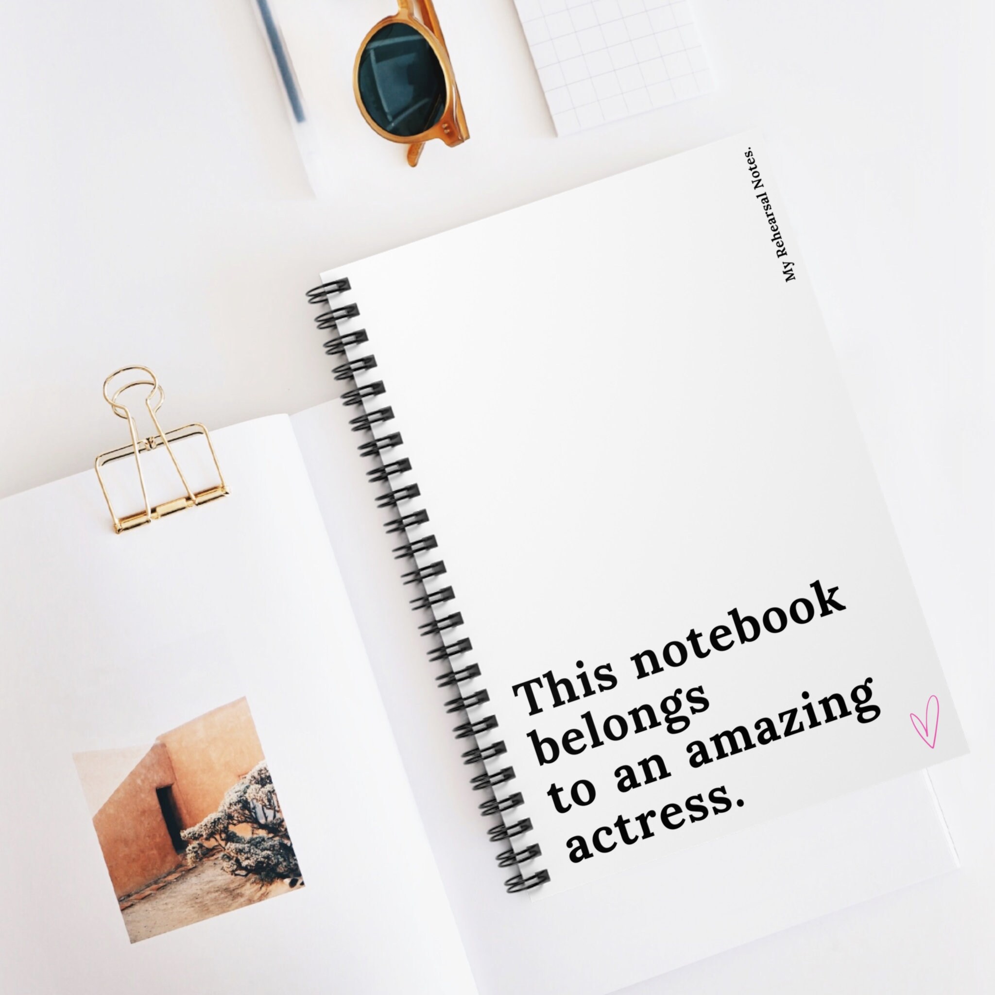 Amazing Actress Rehearsal Notebook - Etsy