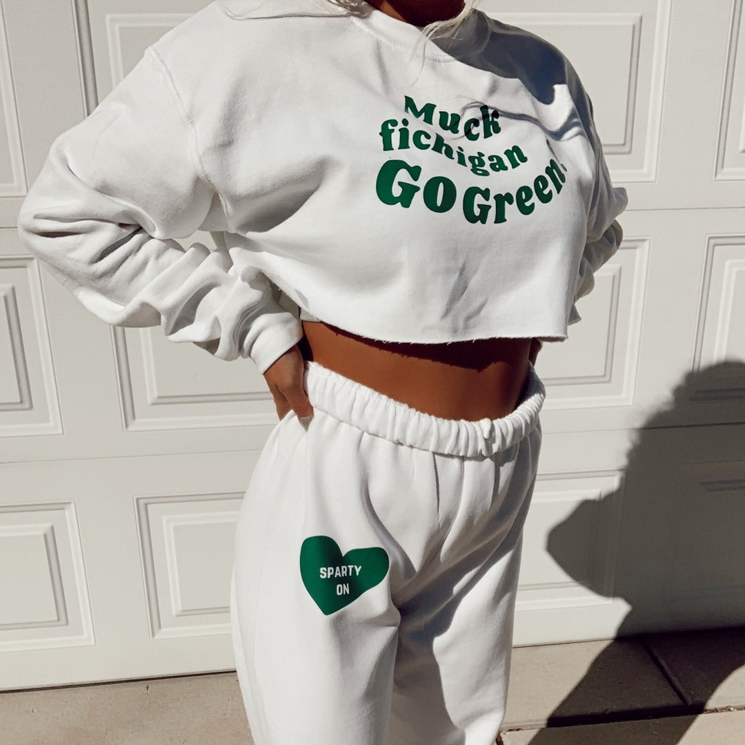 Cropped College Sweatshirt / Custom College Apparel/ Customizable ...