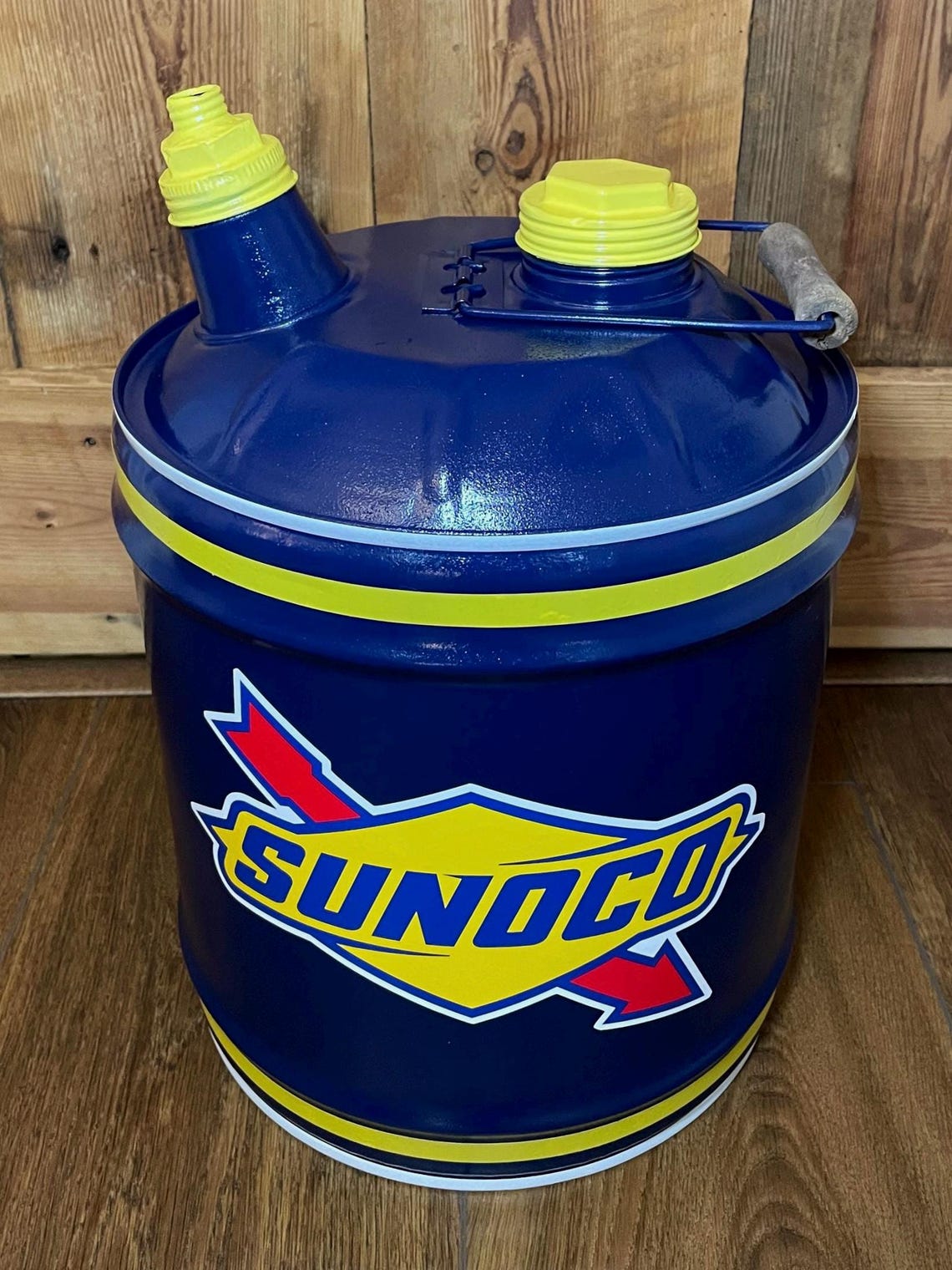 Sunoco Style Vintage 5 Gallon Gas Can - REFINISHED - Etsy