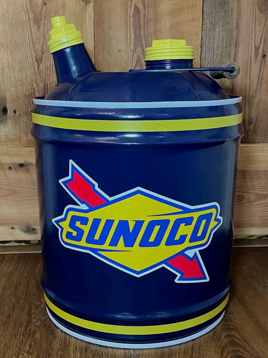 Sunoco Style Vintage 5 Gallon Gas Can - REFINISHED - Etsy