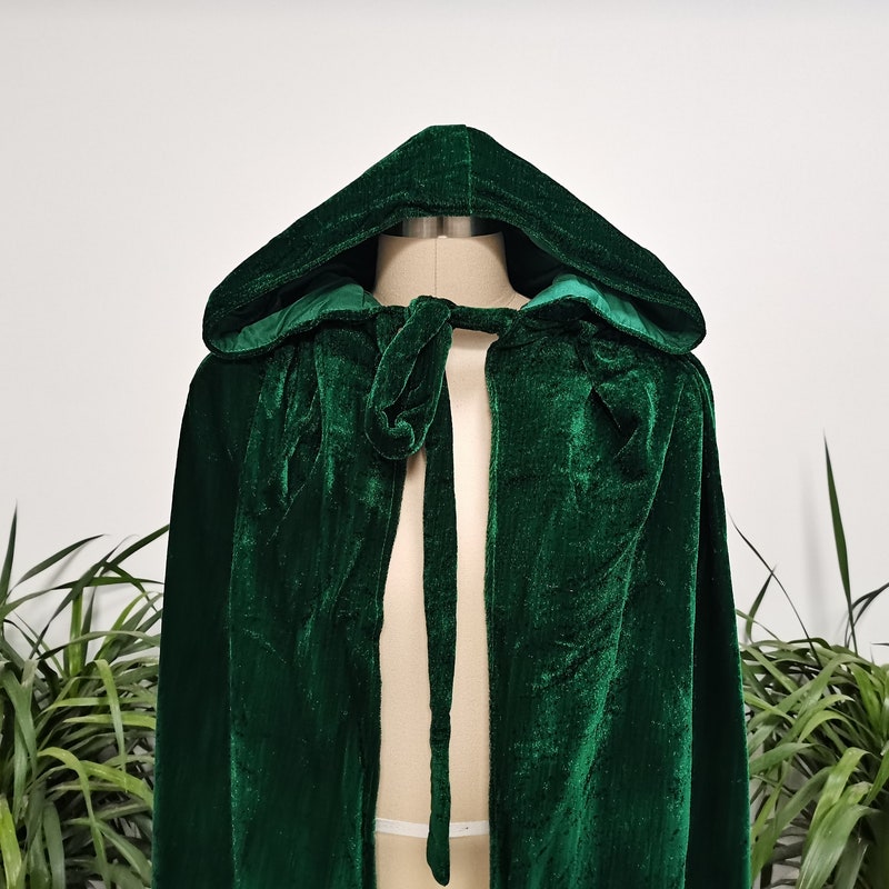 Emerald Cloak Dress - Etsy UK