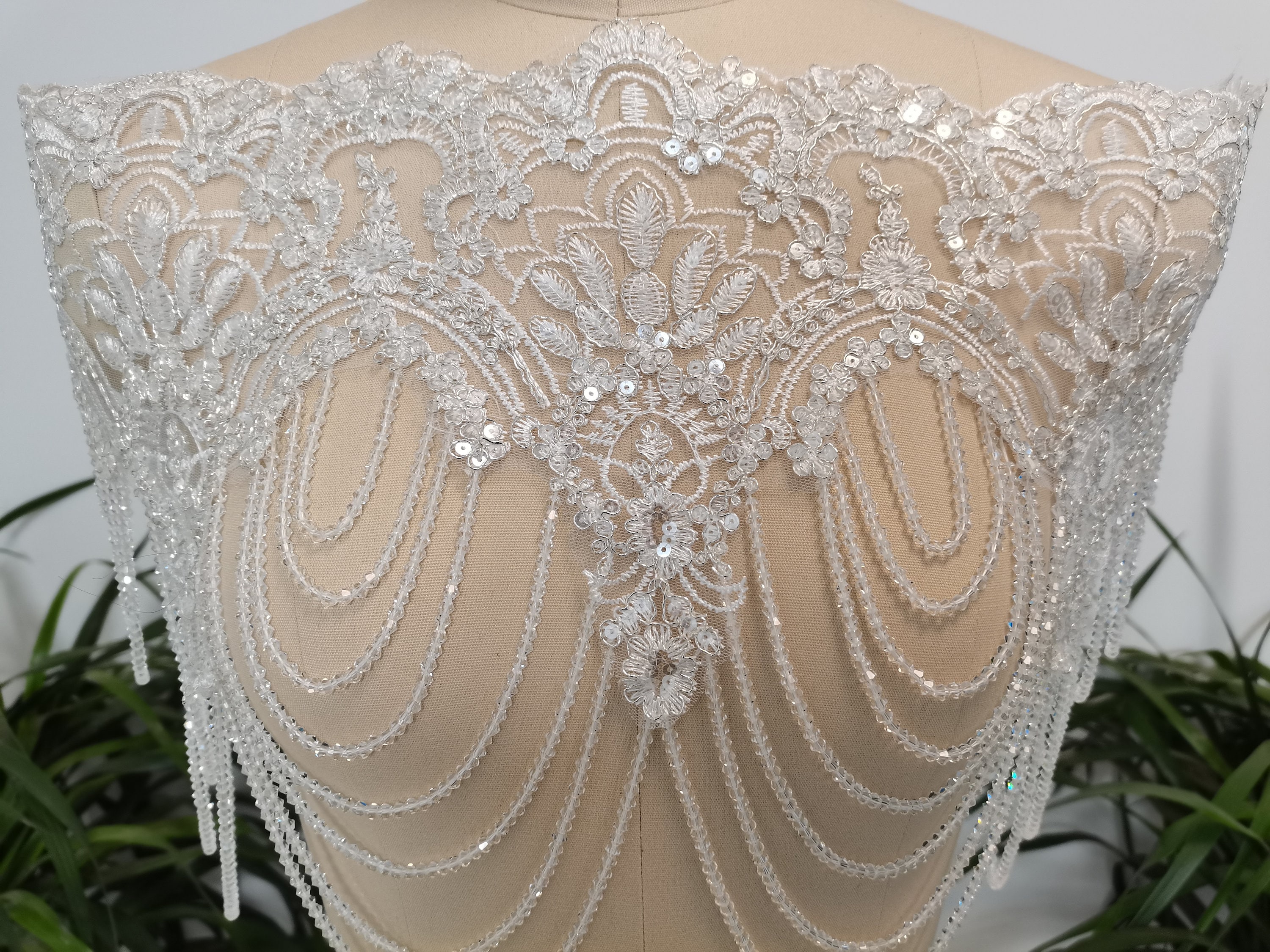 Handmade Wedding Shawl Prom Party Lace Shawl Lace Sequins | Etsy