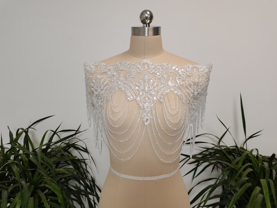 Handmade Wedding Shawl Prom Party Lace Shawl Lace Sequins | Etsy