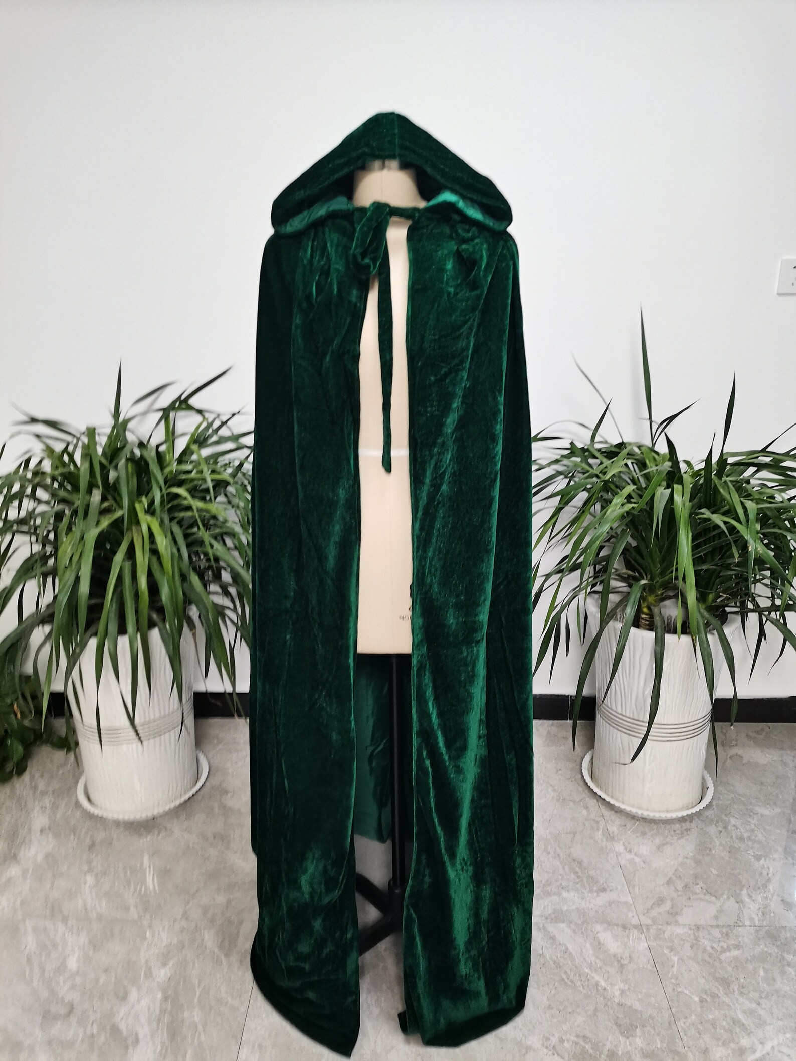 Hooded Cloak Bridal Wedding Cloak Coat Warm Shawl Cape Halloween Cloak ...