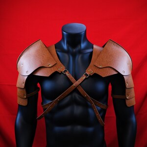 Retro Medieval Shoulder Armor Renaissance Armor Warrior Armor Stage ...