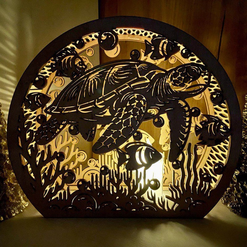 Beach Themed 3d Laser Files - Etsy