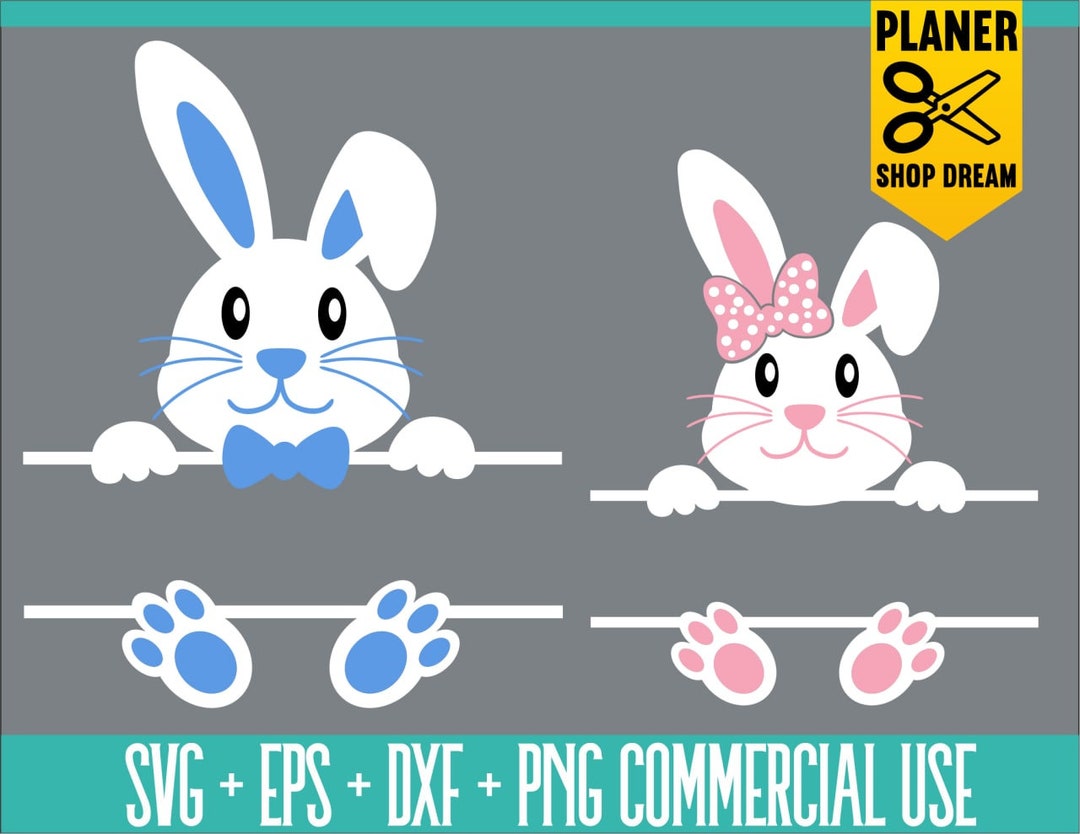 Bunny Svg easter Bunny Svg bunny Name Svg rabbit Easter Svg - Etsy