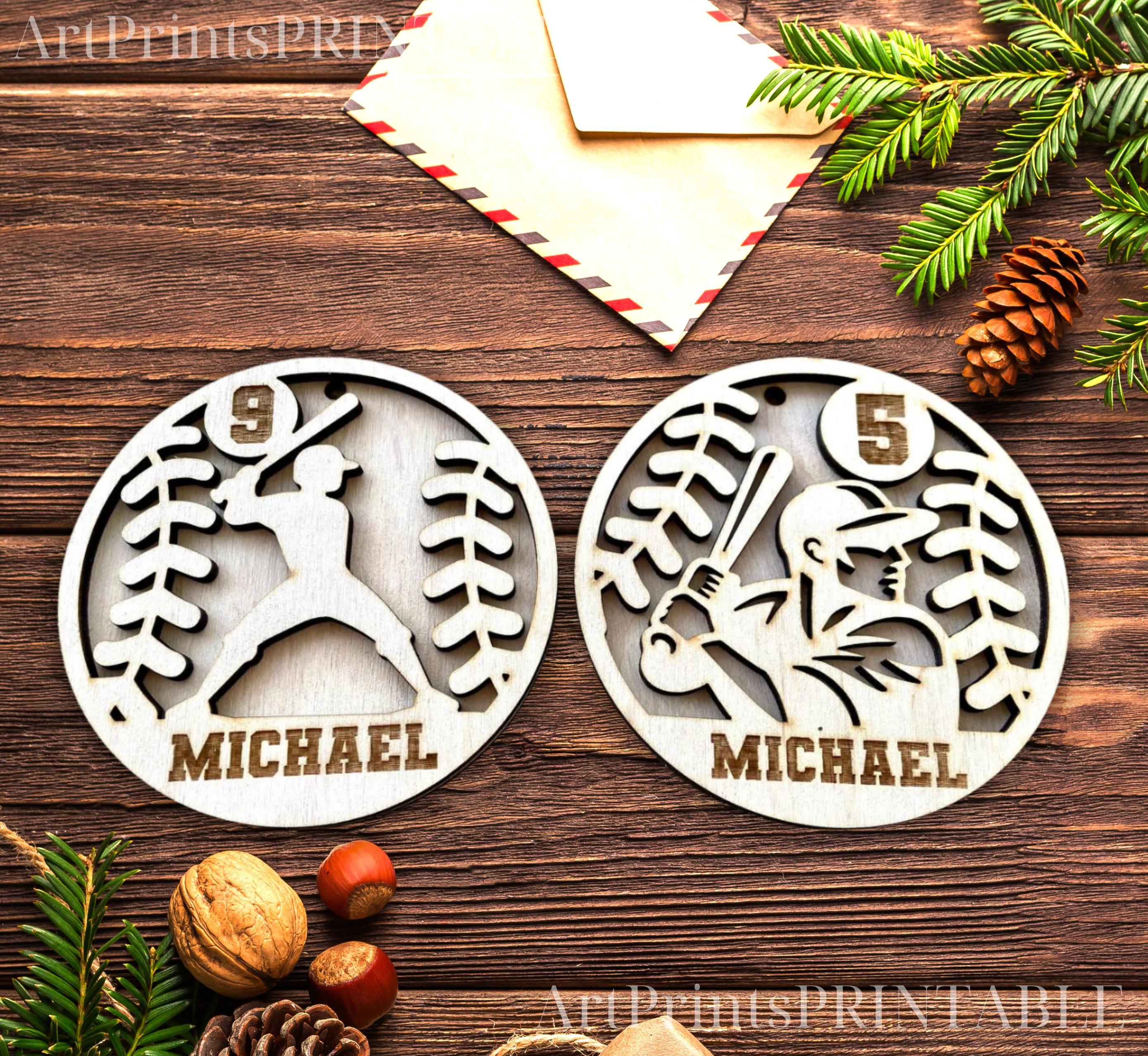 Stadium Series Spotlight Ornaments,personalized Laser ,sized for ...