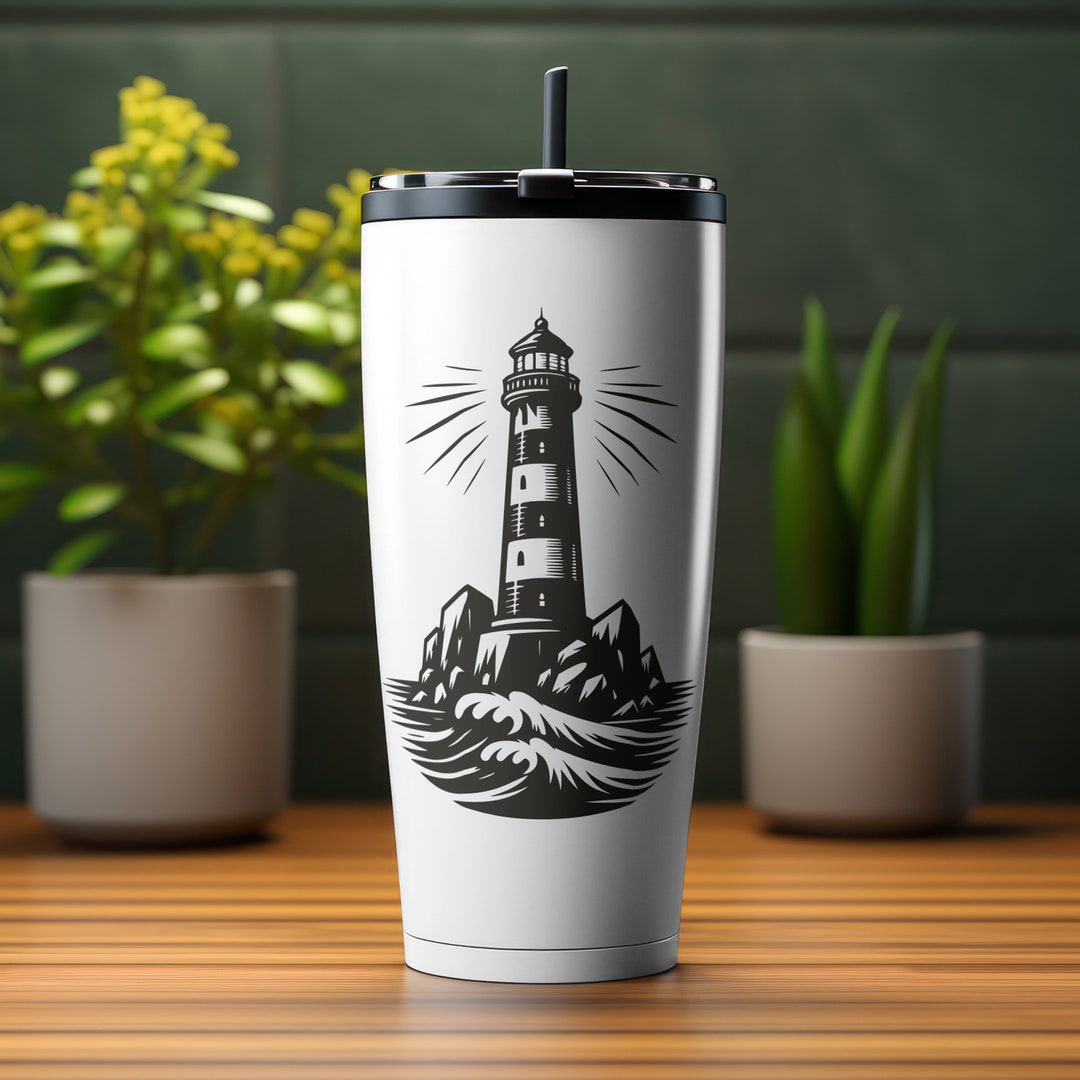 4 Faro SVG, Océano SVG, Faro Cricut, Imágenes Prediseñadas náuticas ...