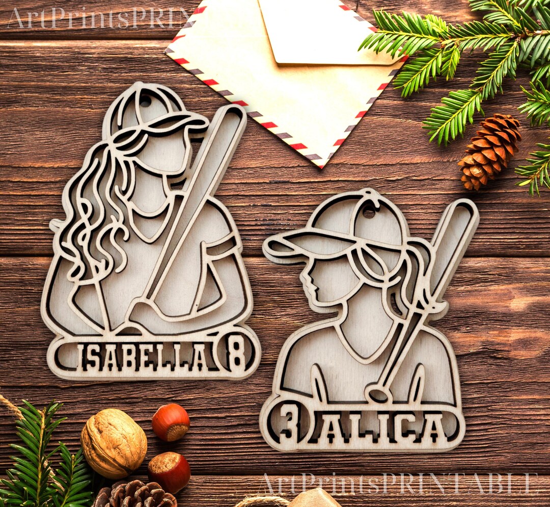 Stadium Series Spotlight Ornaments, Personalized Laser ,sized for ...