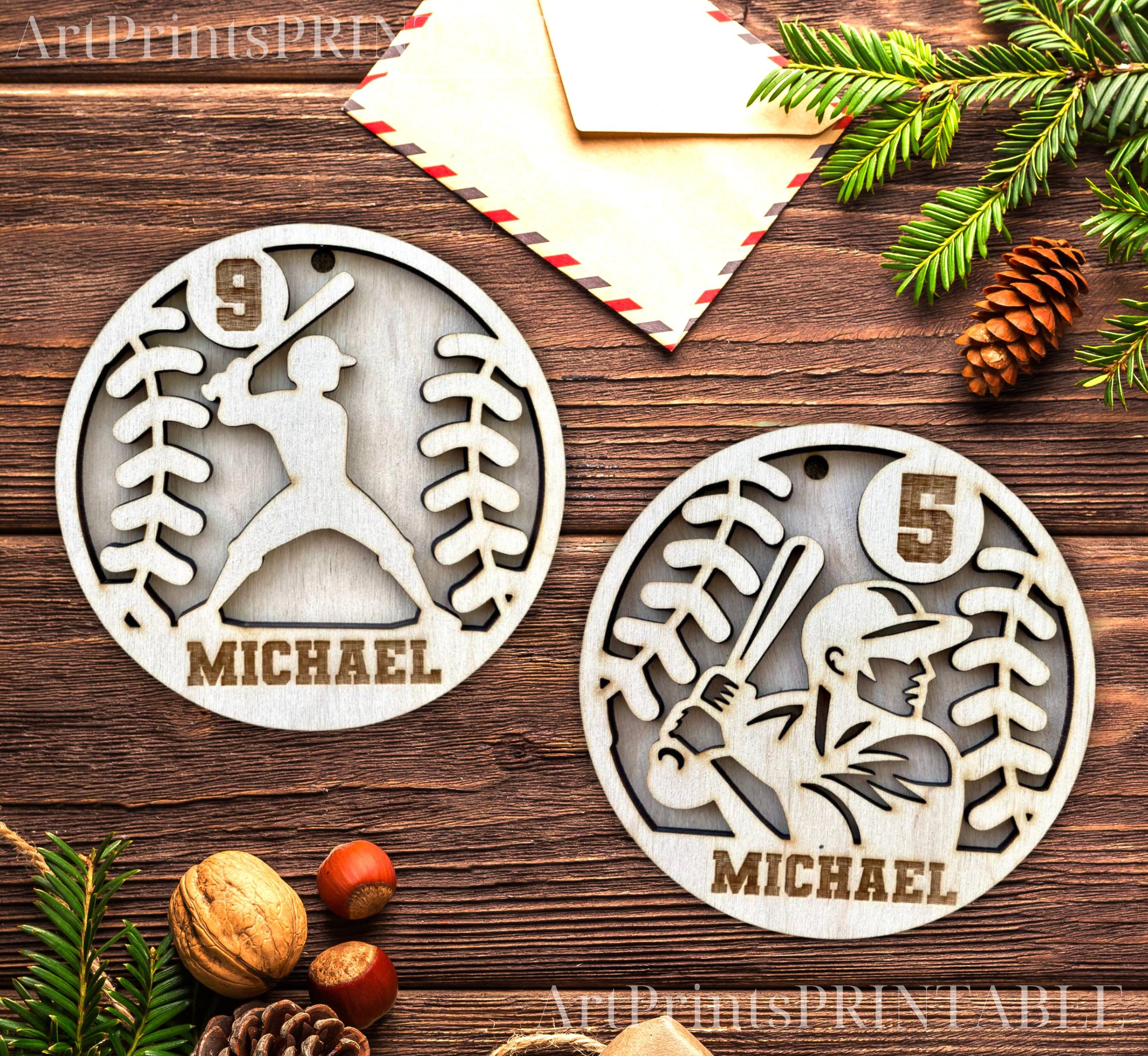 Stadium Series Spotlight Ornaments,personalized Laser ,sized for ...