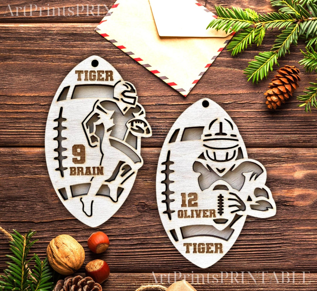 Series Ornaments - Football Male Options - SVG, PDF, AI File Download ...