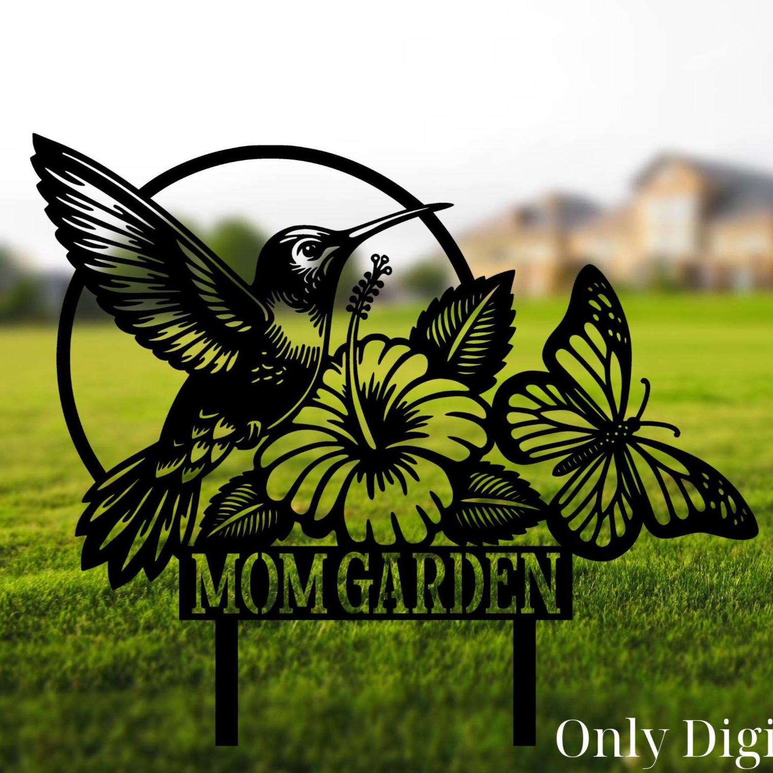 Laser Cut Files for Custom Metal Garden 5 Stake & Sign - Personalized ...