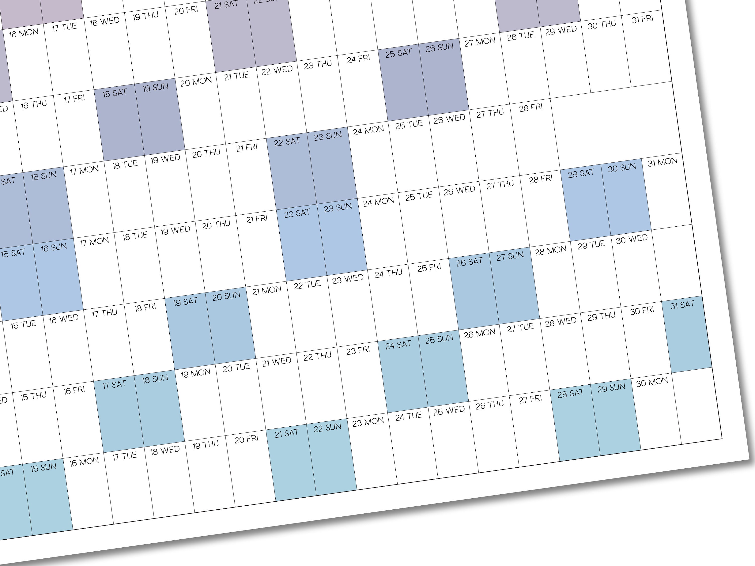 2024 2025 Printable July Wall Calendar, Academic Planner for Students ...