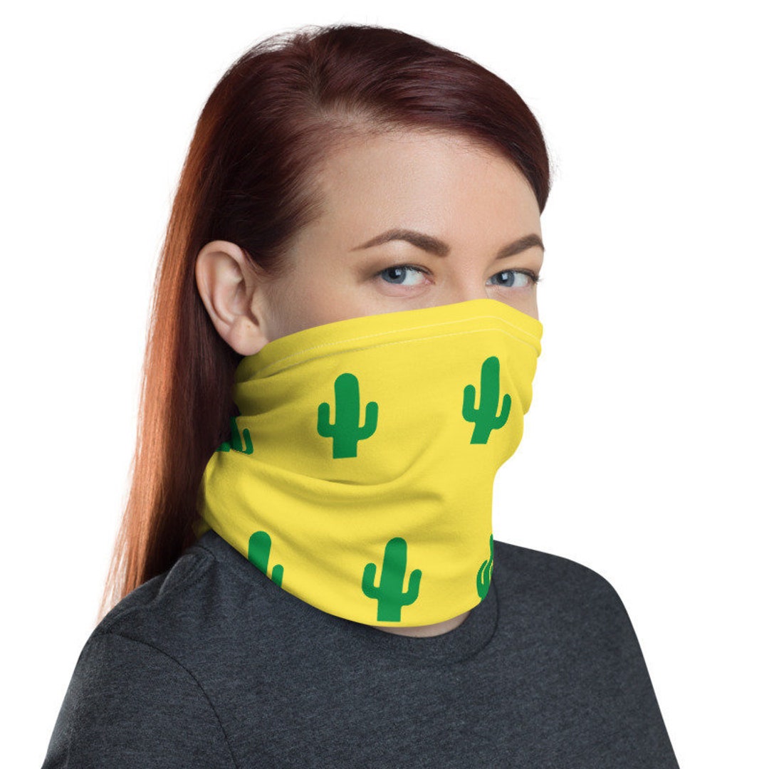 Cactus Neck Gaiter | Cactus Mask | Cactus Facemask | Cactus Pattern ...