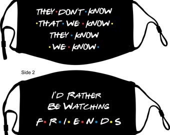 Friends Mask | Etsy