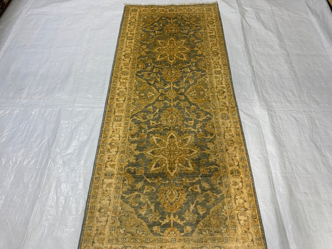 2.6x7 Flint Gray Zeigler Rug Runner Rug Washable Rug Hallway Rug Red ...