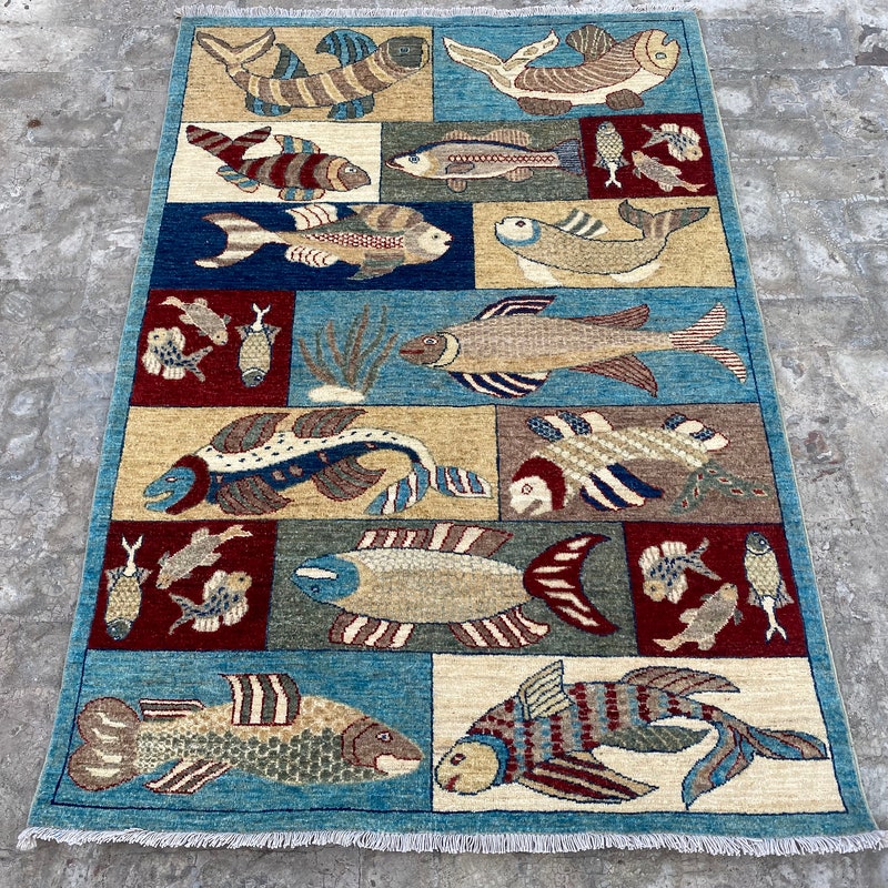 Fish Rug - Etsy