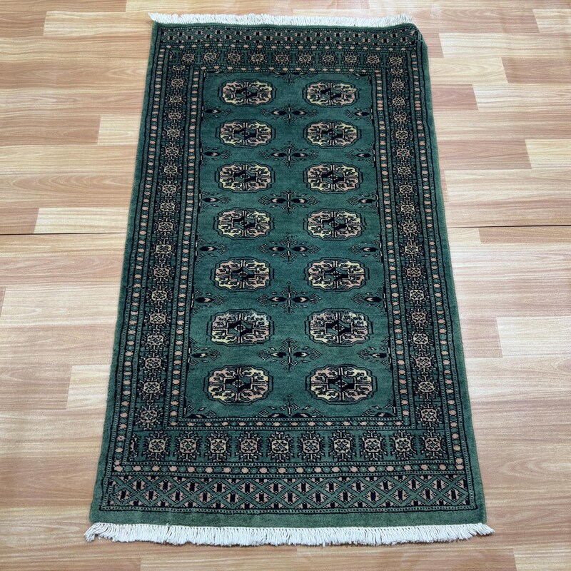 Emerald Bokhara Rug - Etsy