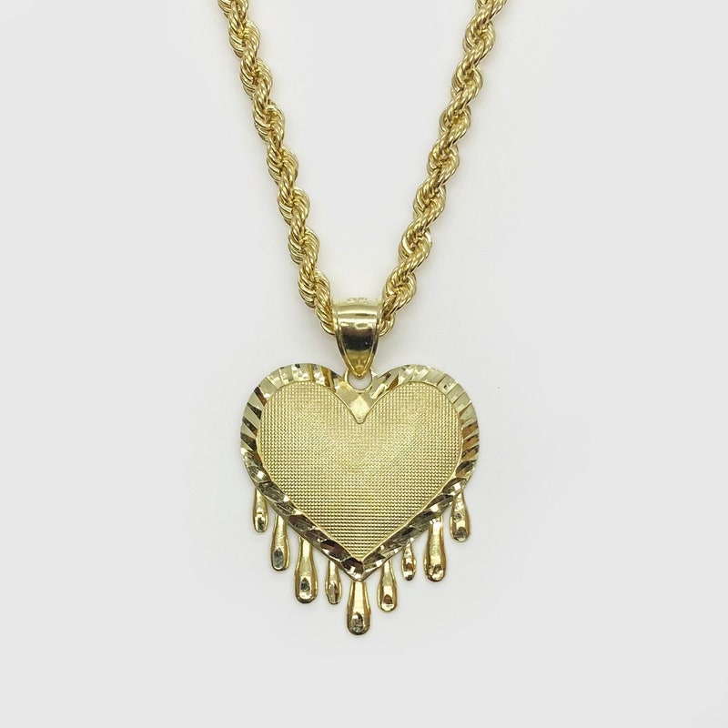 Dripping Necklace Gold - Etsy