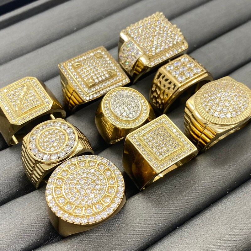 Gold Ring for Men - Etsy