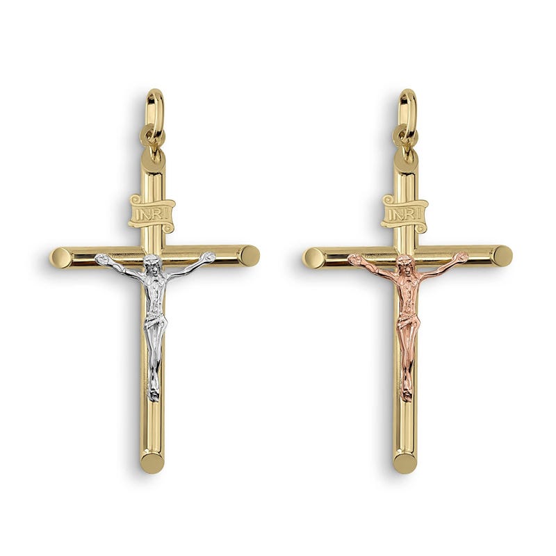 Two Tone Cross Rose - Etsy