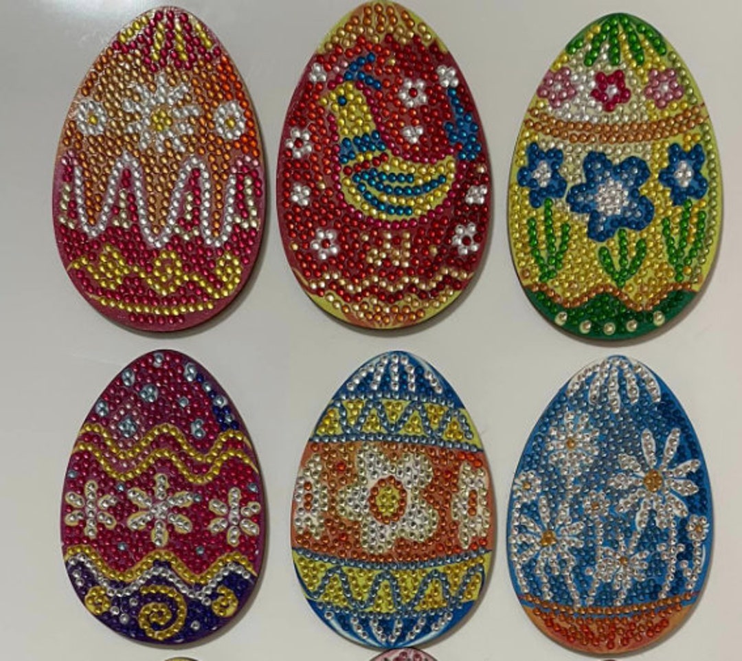 Easter Egg Magnets| Easter Basket Gifts|kitchen Magnets| Fridge Magnets ...
